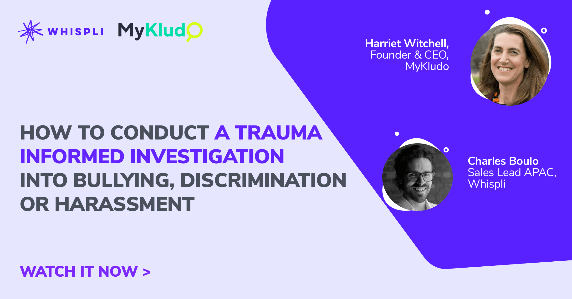 How to conduct a trauma informed investigation
